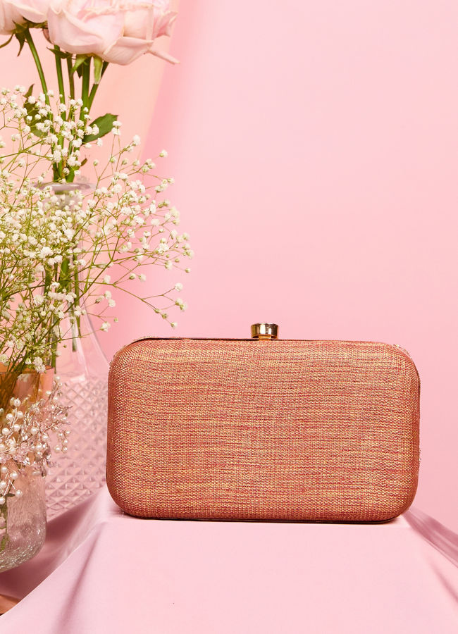 Buy Dusty Pink Exquisite Clutch Bag Online in the USA @Mohey - Bag for ...