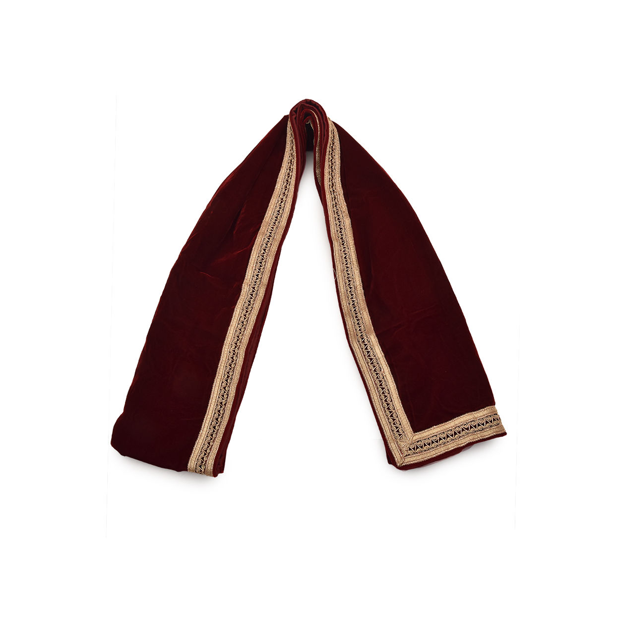 Buy Attractive Maroon Dupatta Online in India @Manyavar - Dupatta for Men