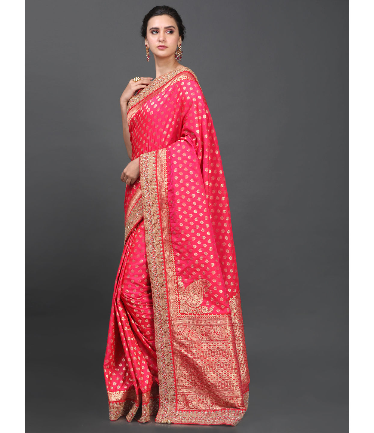 Buy Imperial Rani Saree Online in the USA @Mohey - Saree for Women