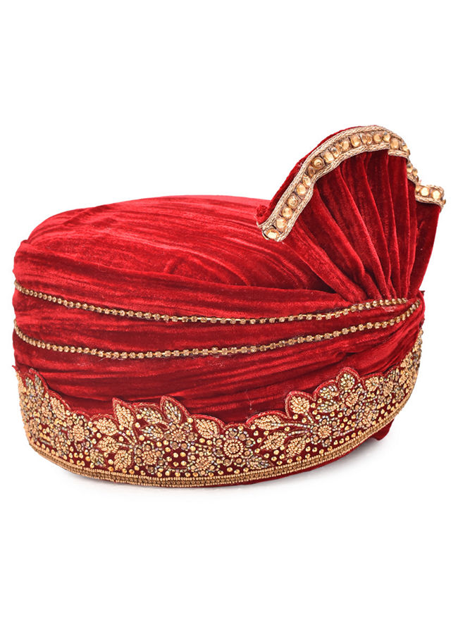 Buy Regal Red Safa Online in India @Manyavar - Safa for Men