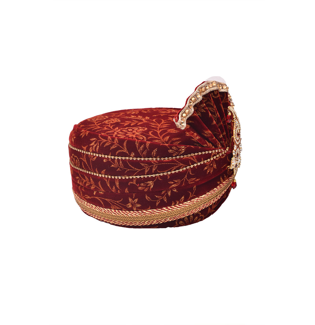 Safa for Men - Buy Imperial Maroon Safa Online @Manyavar