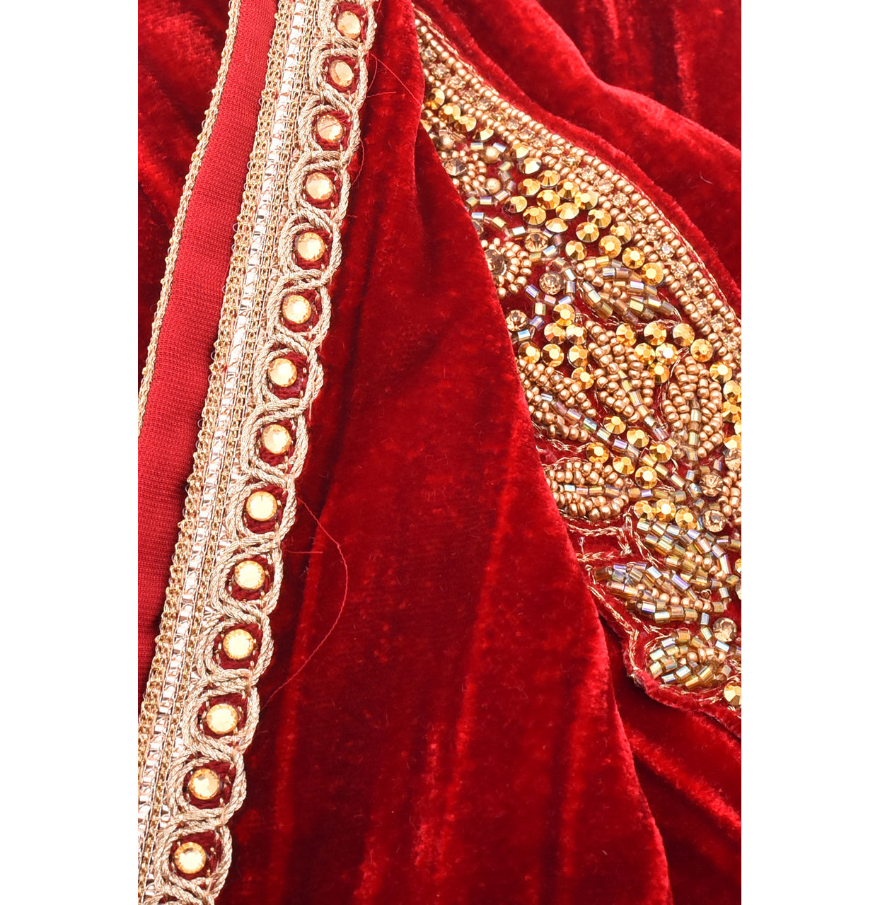 Buy Classy Red Dupatta Online in India @Manyavar - Dupatta for Men