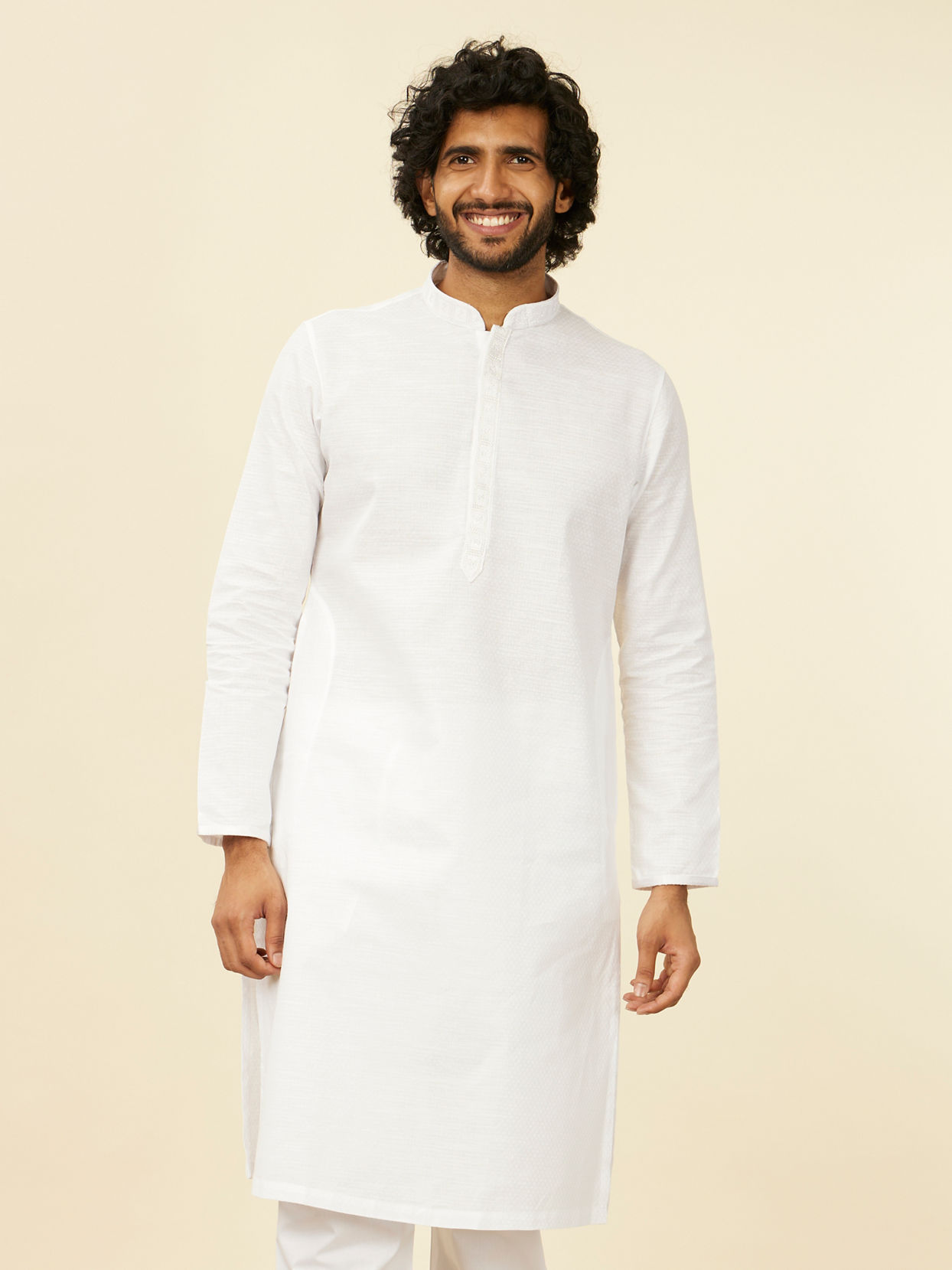 Buy Classic White Kurta Set Online in India @Manyavar - Kurta Pajama ...
