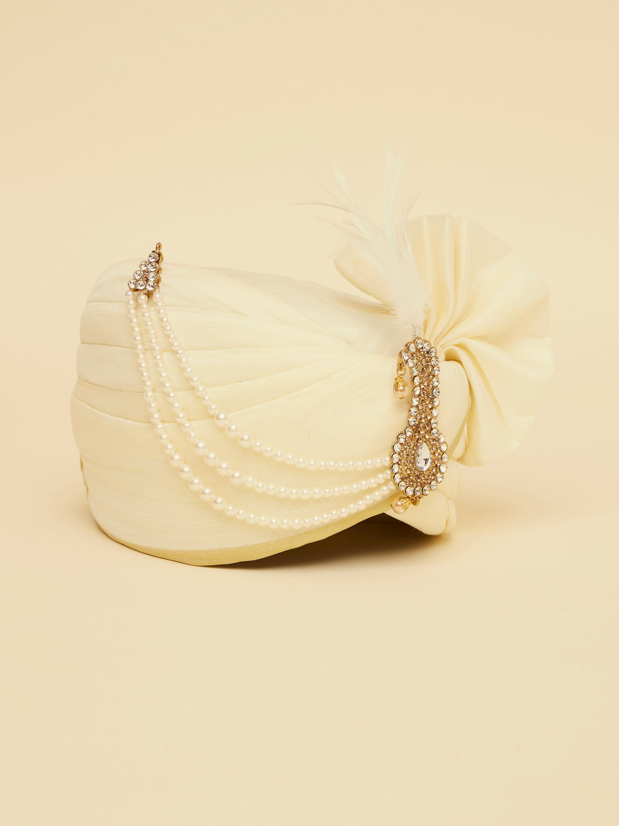 Buy Sober Cream Safa Online in India @Manyavar - Safa for Men