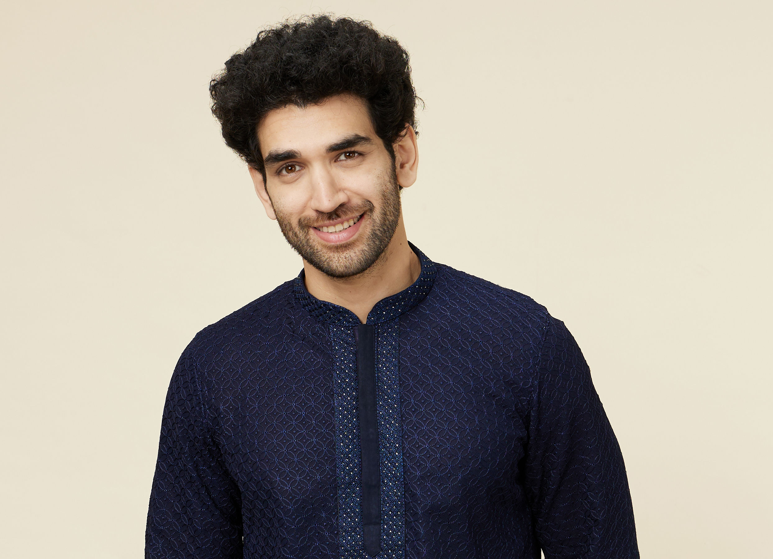 Buy Midnight Majesty Kurta Set Online in the USA @Twamev - Kurta Pajama ...