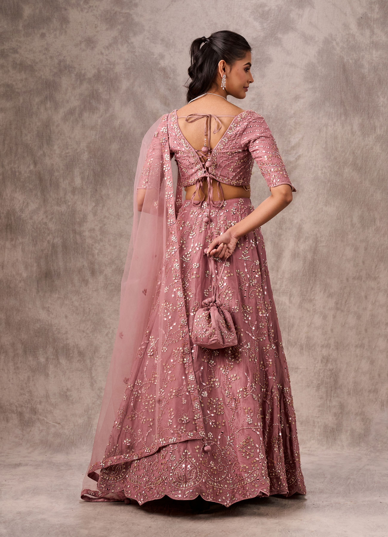 Buy Majestic Purple Lehenga Ensemble Online in Australia @Twamev ...